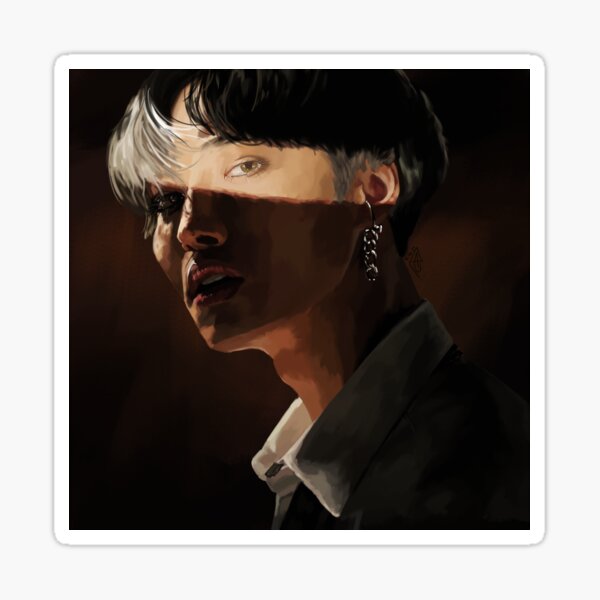 "Ateez Fanart Seonghwa Inception" Sticker for Sale by SleepiLiz | Redbubble