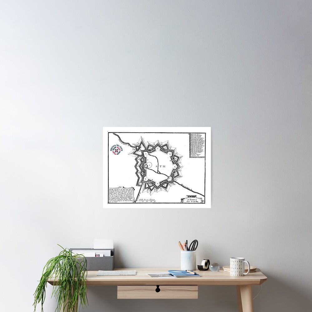 "Star Fort Paris" Poster for Sale by MysteryHisStory | Redbubble