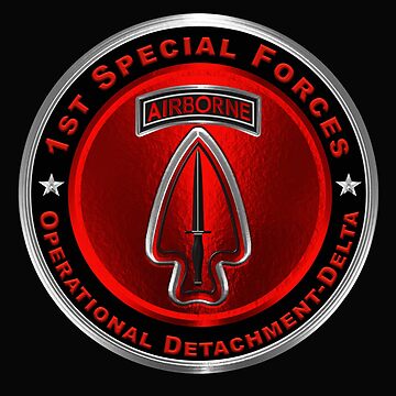"1st Special Forces Operational Detachment-Delta" Sticker for Sale by ...
