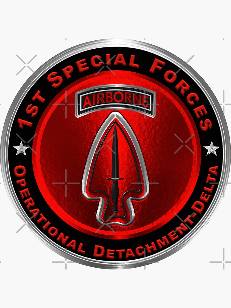 "1st Special Forces Operational Detachment-Delta" Sticker by ...