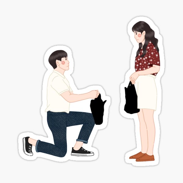 "K Drama Hometown Cha Cha Cha" Sticker for Sale by dArtmin | Redbubble