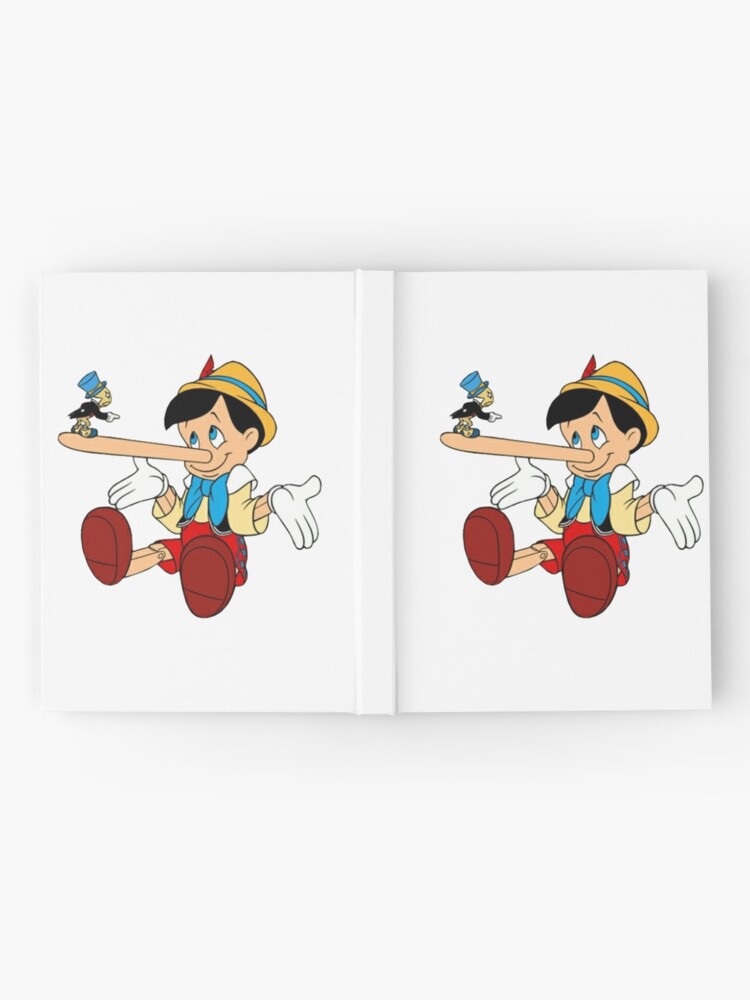 "Jiminy Cricket angry with pinocchio" Hardcover Journal by lifesgood ...