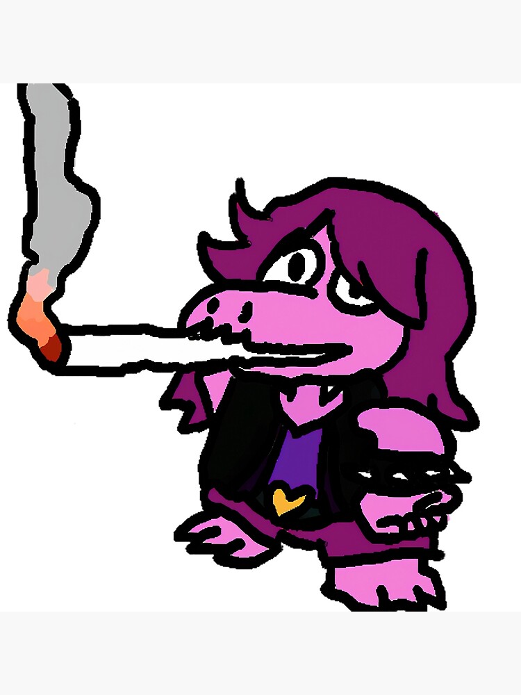 "susie smoking a massive doobie" Poster for Sale by ralseiblunt | Redbubble