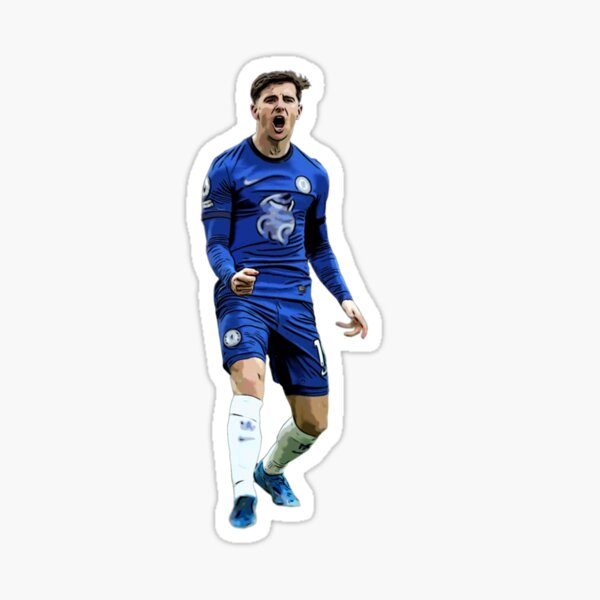 "Mason Mount Celebration" Sticker for Sale by Brianlaishop | Redbubble