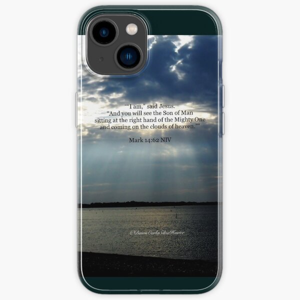 "Mark 14:62 NIV" iPhone Case for Sale by DawnSilvaHunter | Redbubble