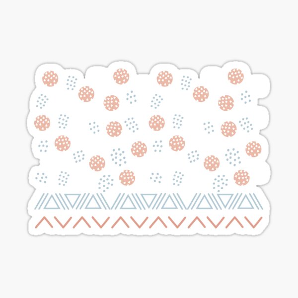 "light blue and pink bubbles" Sticker for Sale by bohemedesign | Redbubble