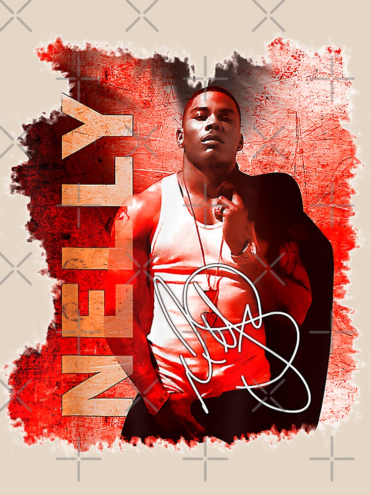 "Nelly Hip Hop 90s Vintage with Signature" T-shirt for Sale by ...