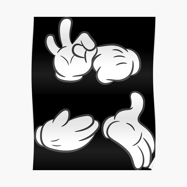 Fuck Me Cartoon Hands Will You Have Sex With Me Sleep With Me Poster For Sale By Johnta17