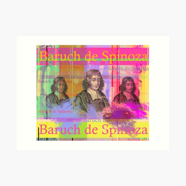 "aesthetic Baruch de Spinoza portrait, well-known philosopher, nice ...