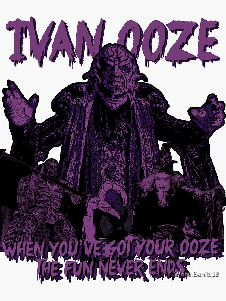 "IVAN OOZE" Sticker for Sale by WithinSanity13 | Redbubble