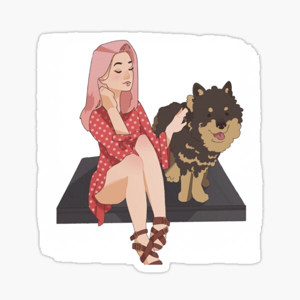 "LDshadowlady Fan Art " Sticker for Sale by DanielleSc | Redbubble