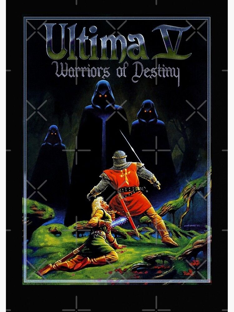 "Classic Game Covers - Ultima V" Poster for Sale by rykker | Redbubble
