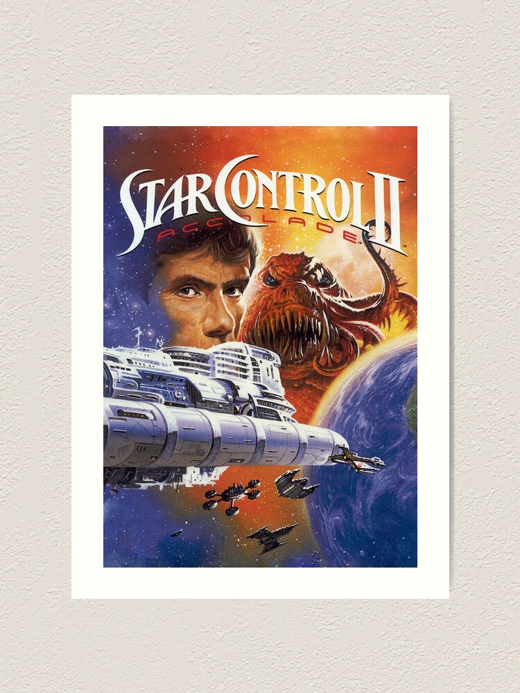 "Classic Game Covers - Star Control 2" Art Print for Sale by rykker ...