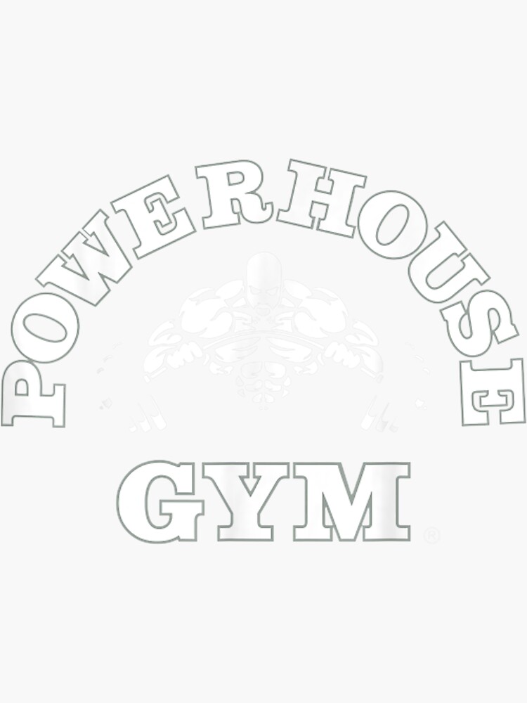 "Powerhouse 2020 Gym" Sticker for Sale by IvanashiPoly | Redbubble