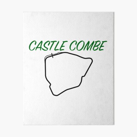 "Castle Combe Racing Circuit " Art Board Print by 365CarMods | Redbubble