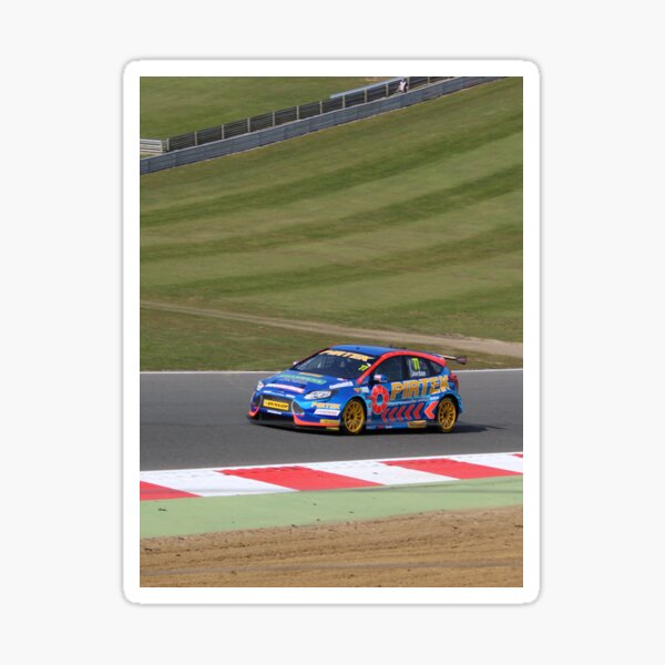 "BTCC at Brands Hatch " Sticker for Sale by 365CarMods | Redbubble
