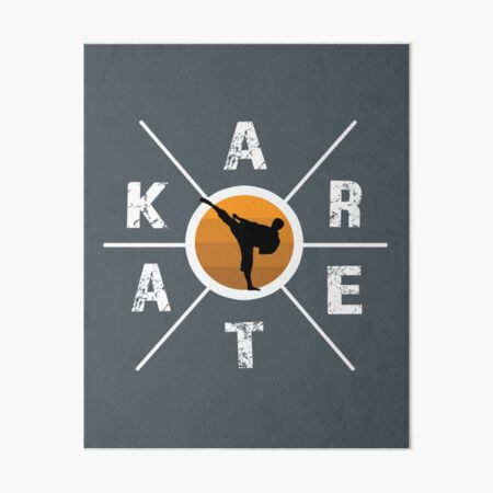 "Awesome Karate hex cross design " Art Board Print by rayborprint ...