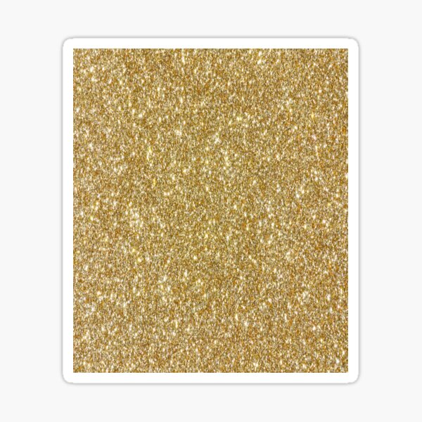 "gold glitter sparkle" Sticker for Sale by funny4art | Redbubble