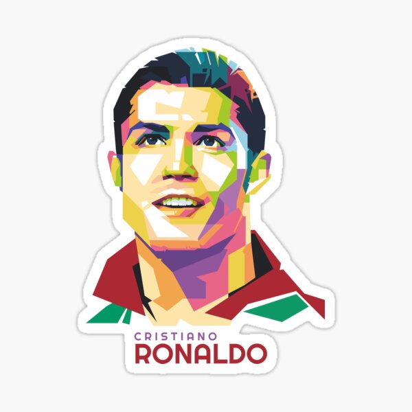 "Cristiano Ronaldo" Sticker for Sale by EQE-Design | Redbubble