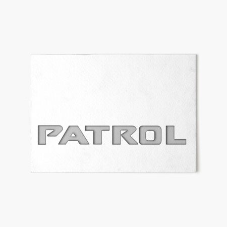 "Nissan Patrol Logo" Art Board Print for Sale by Johno996 | Redbubble