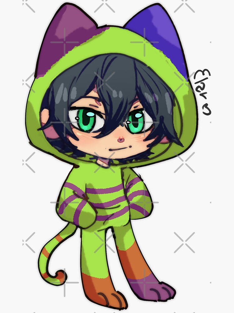 "Miya" Sticker for Sale by elar-art | Redbubble