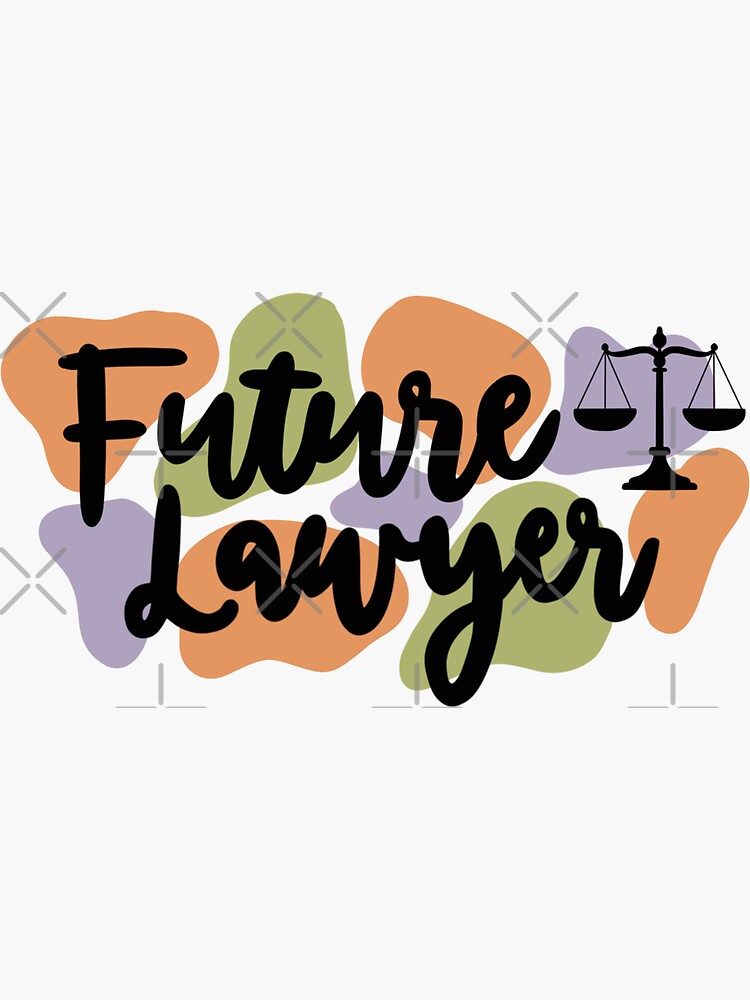 "Future Lawyer - Career" Sticker for Sale by lolalistic | Redbubble