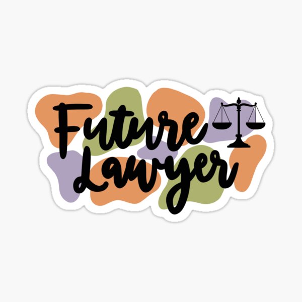 "Future Lawyer - Career" Sticker for Sale by lolalistic | Redbubble