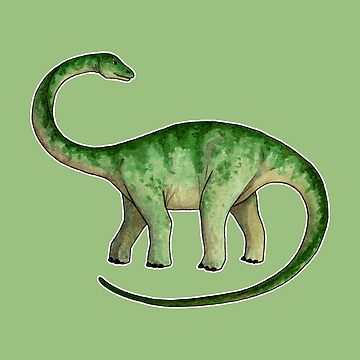 "Diplodocus" Sticker for Sale by savousepate | Redbubble