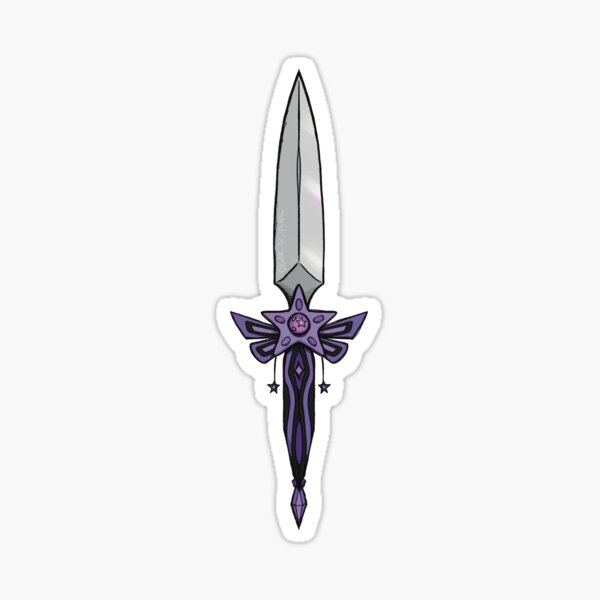 "Star Dagger" Sticker for Sale by jar-of-flies | Redbubble