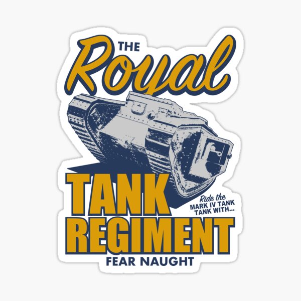"Royal Tank Regiment - Mark IV" Sticker for Sale by StrongVlad | Redbubble