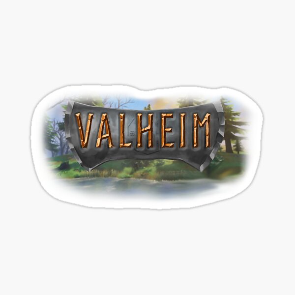 "Valheim Norse Runic Viking Culture Survival Gamer" Sticker for Sale by ...