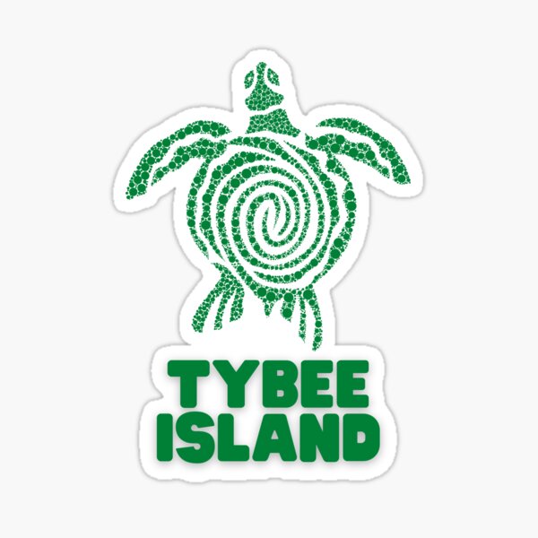 "Tybee Island" Sticker for Sale by VAHPROD | Redbubble