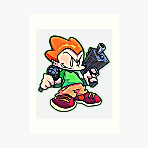 "Fnf pico Friday Night Funkin " Art Print for Sale by DokimaOfficial ...