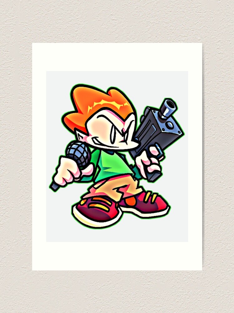 "Fnf pico Friday Night Funkin " Art Print for Sale by DokimaOfficial ...