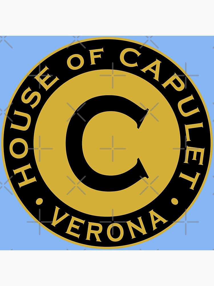 "The House of Capulet (Romeo and Juliet)" Poster by lyvershop | Redbubble