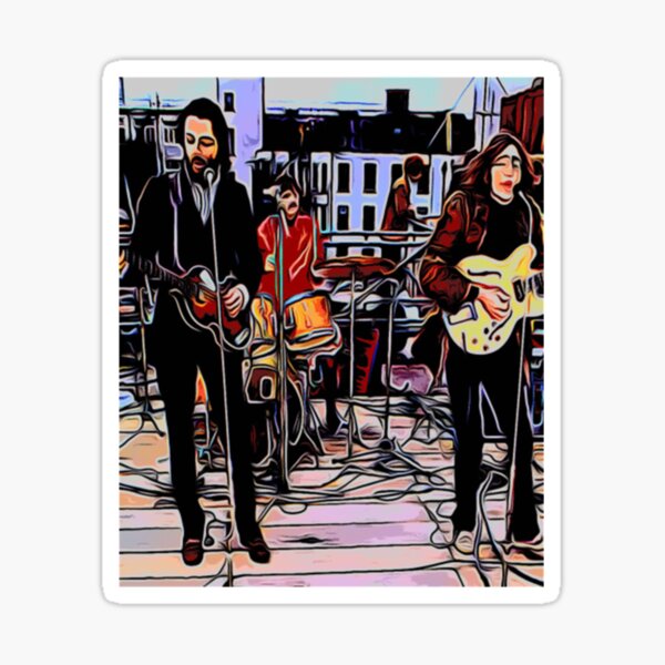 "ROXIT13 original artwork Beatles|Perfect Gift|Beatles" Sticker for ...