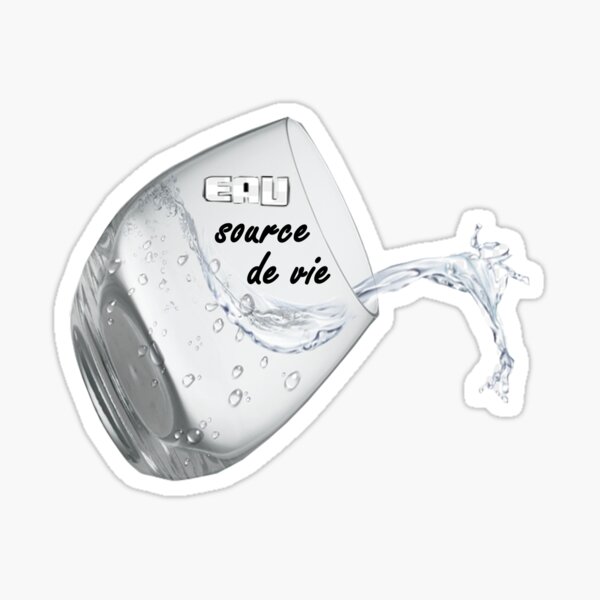 "Glass of water" Sticker by Coolstore21 | Redbubble