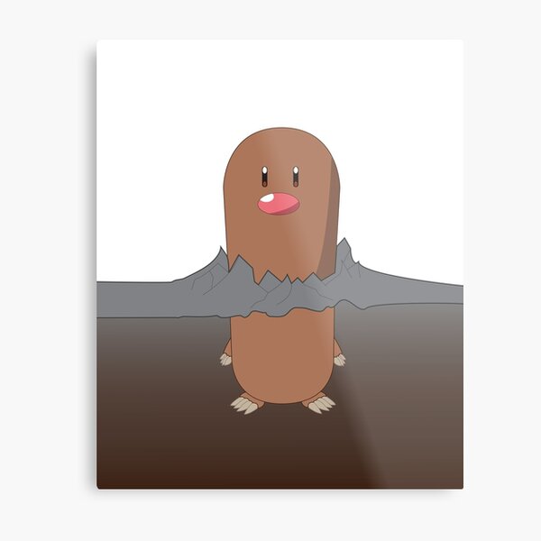 Diglett Metal Prints | Redbubble