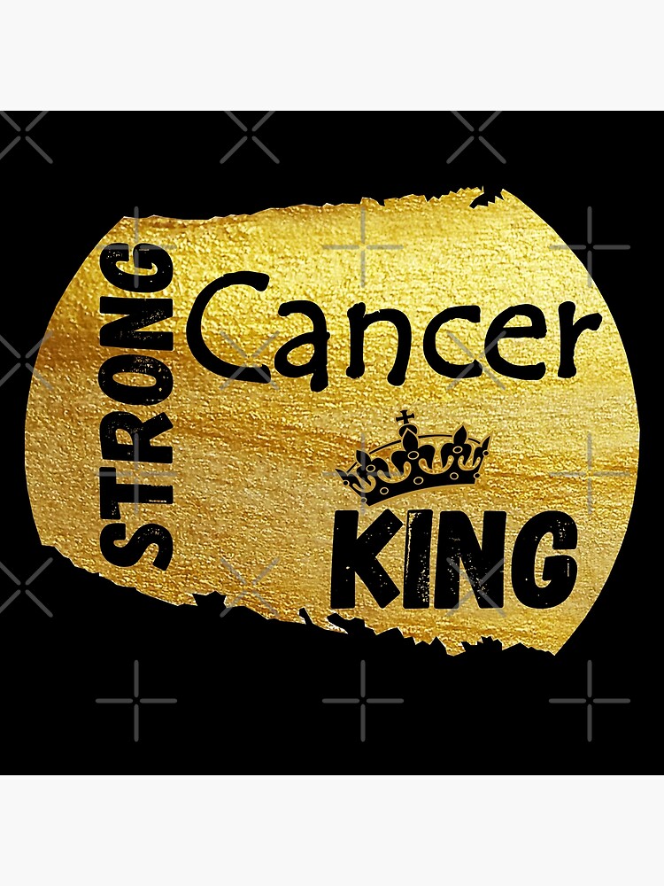 "Zodiac - Strong Cancer King" Poster by MyGoldenShop | Redbubble