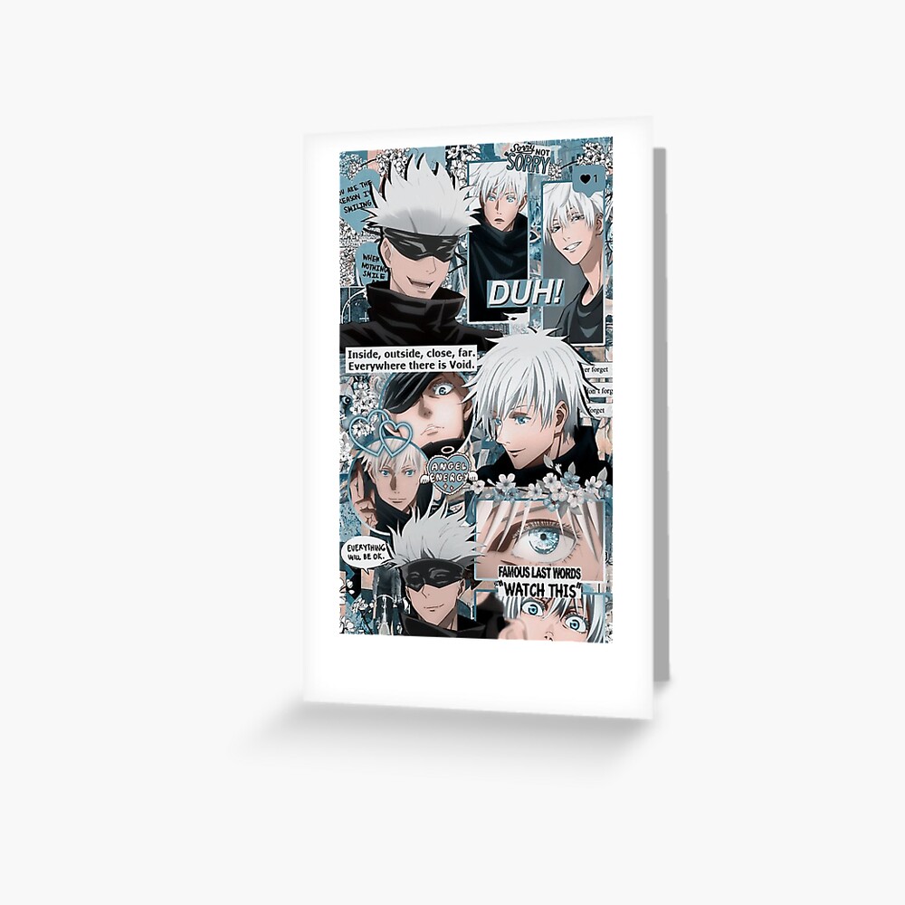 "Jujutsu Kaisen - Satoru Gojo" Greeting Card by shihaiken | Redbubble