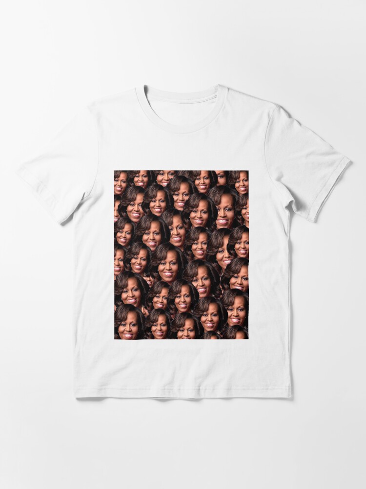 "michelle obama " T-shirt for Sale by febolton | Redbubble | obama t ...