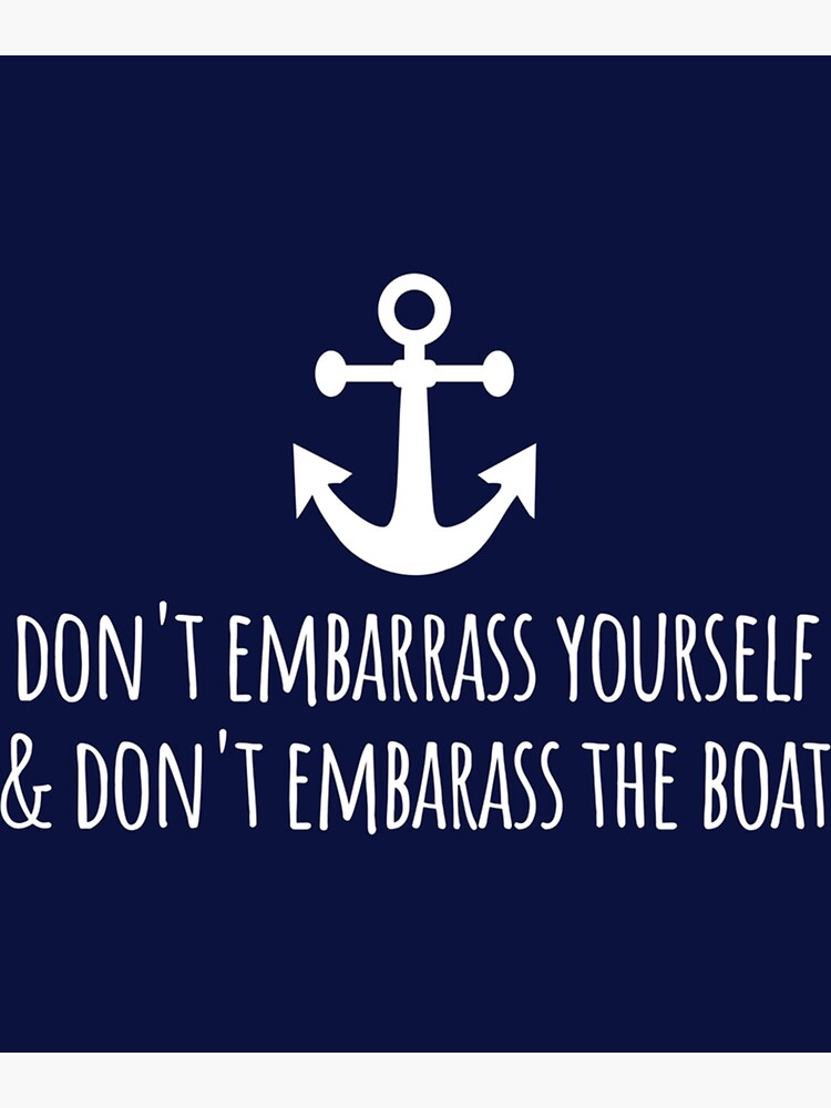 "Yacht Crew Rules - Sailing Yacht Deck " Poster for Sale by MIKE ...