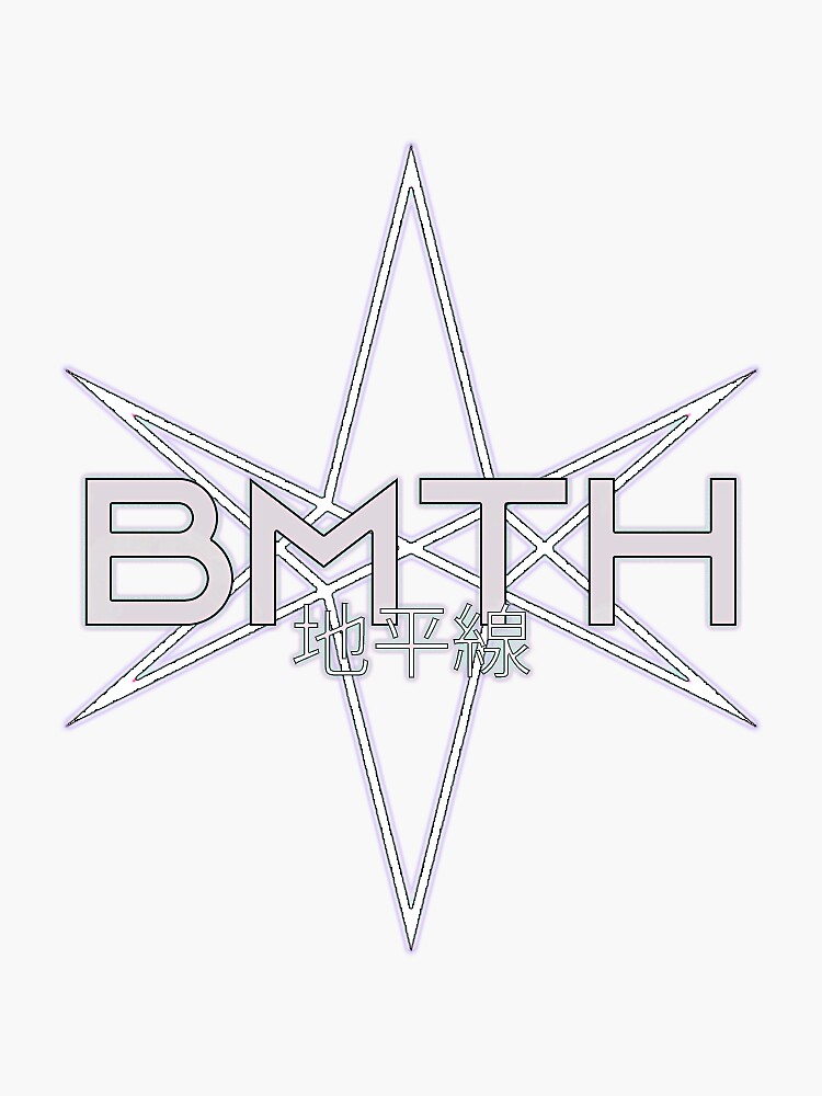 "Bring Me The Horizon (BMTH) Logo "Japanese"" Sticker for Sale by ...