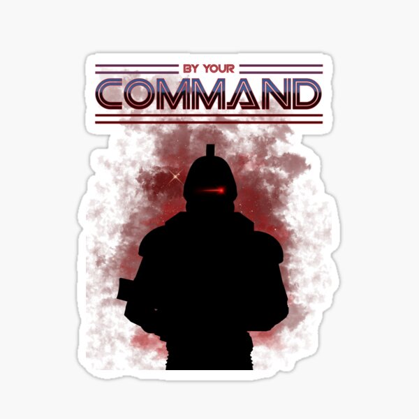 "Battlestar Galactica By Your Command" Sticker for Sale by simonbreeze ...