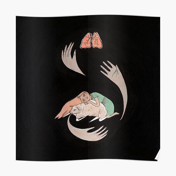 "Purity Ring Shrines logo" Poster by tfowl | Redbubble