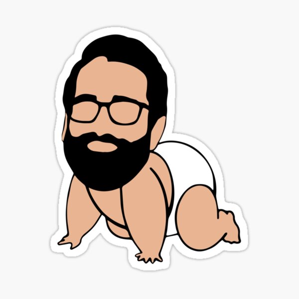 "Matt walsh Sweet baby gang " Sticker for Sale by RetroCults | Redbubble
