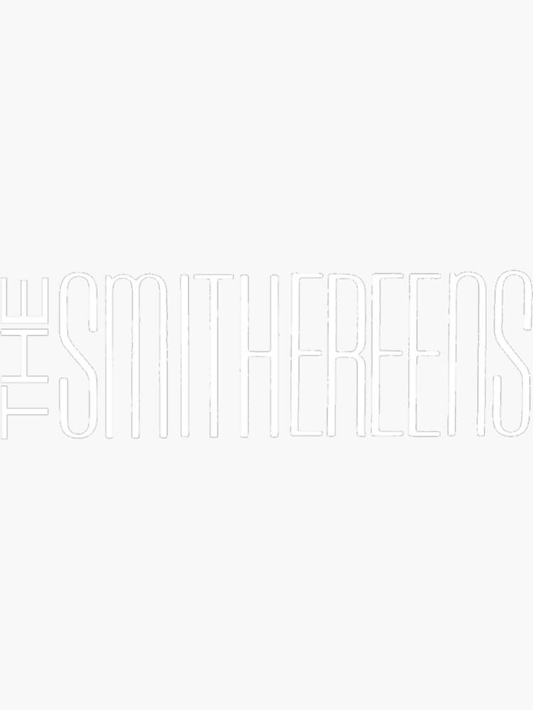 "smithereens" Sticker for Sale by MozzaDesignArt | Redbubble