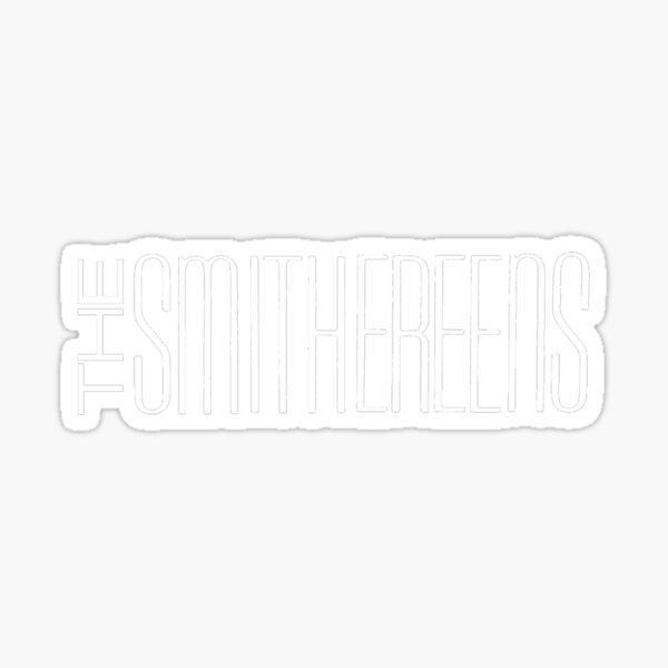 "smithereens" Sticker for Sale by MozzaDesignArt | Redbubble