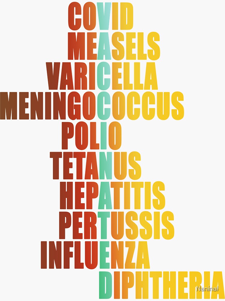 "Covid Measles Varicella Meningococcus Polio Tetanus Hepatitis ...