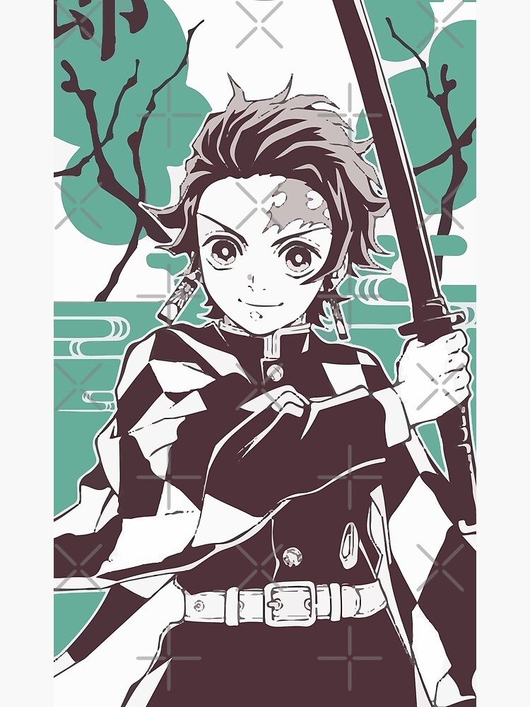 "Tanjiro kamado, manga style art" Art Print by YourDemonSlayer | Redbubble